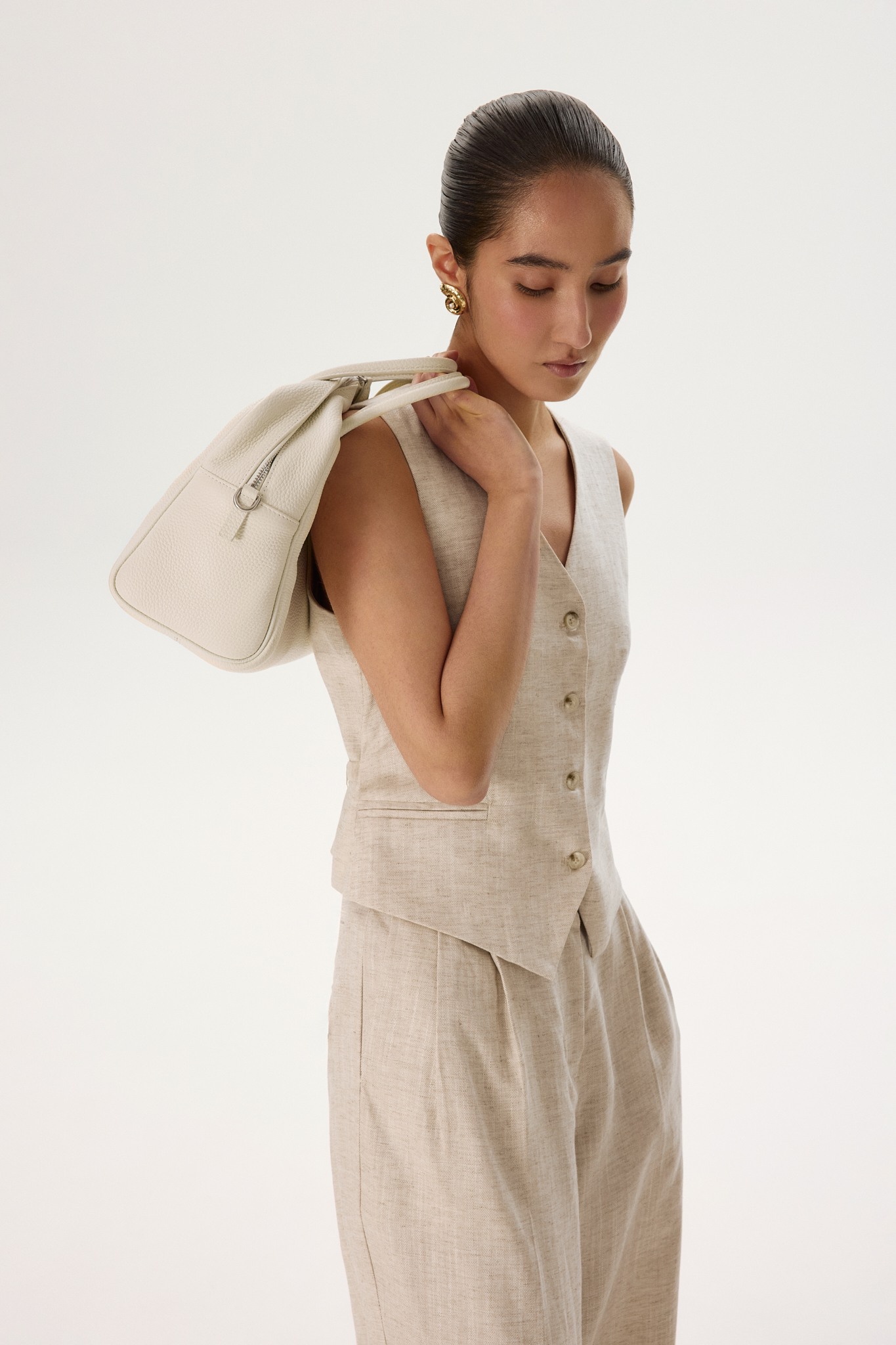 Жилет Priroda изо льна